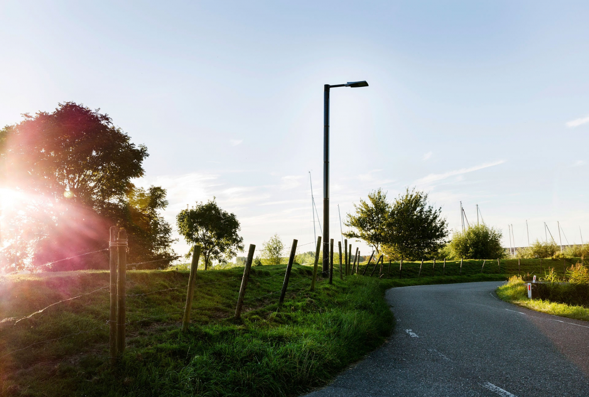 Solar lichtmast - Soluxio: autonome openbare verlichting op zonne energie
